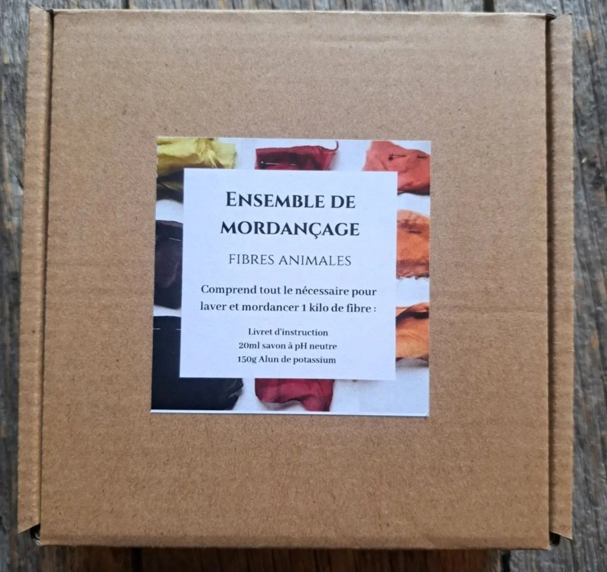 Kit de mordançage pour fibres animales – Dahlia Milon